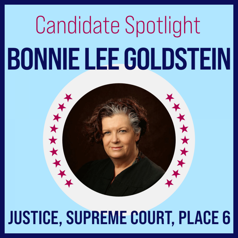 Candidate Spotlight: Justice Bonnie Lee Goldstein – Democratic Party of ...